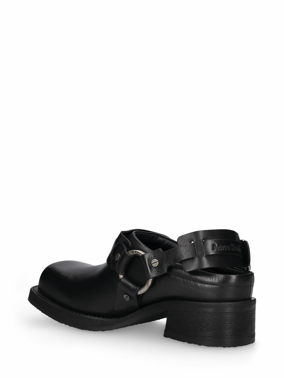 ACNE STUDIOS 35mm Balius Leather Mules Acne Studios