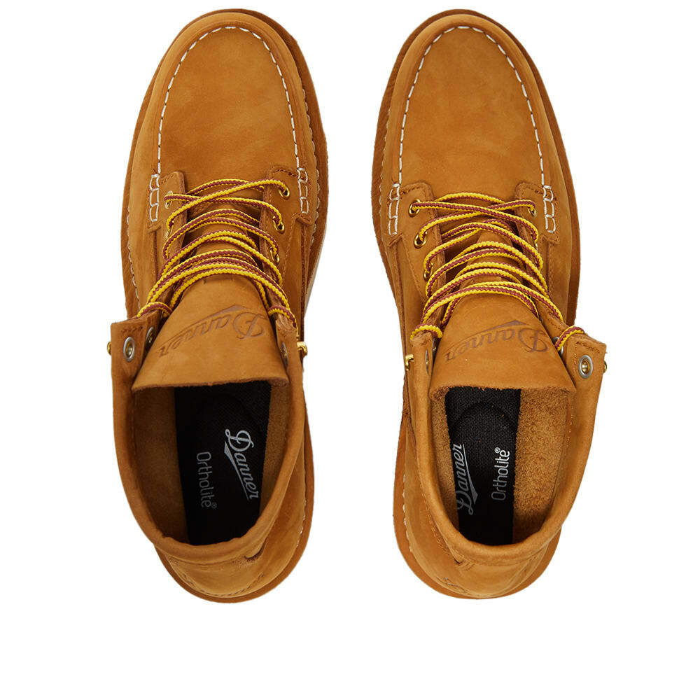 Danner Men's Bull Run Moc Toe Boot in Wheat Danner