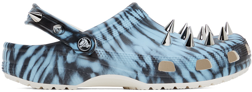 Crocs Blue & Black Rebel Rebel Clogs Crocs