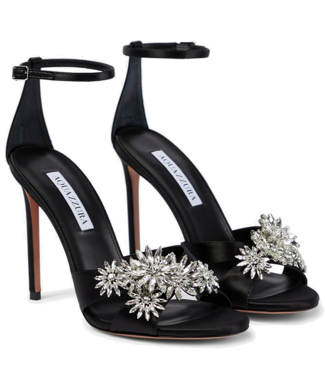 Aquazzura Crystal Margarita embellished sandals Aquazzura