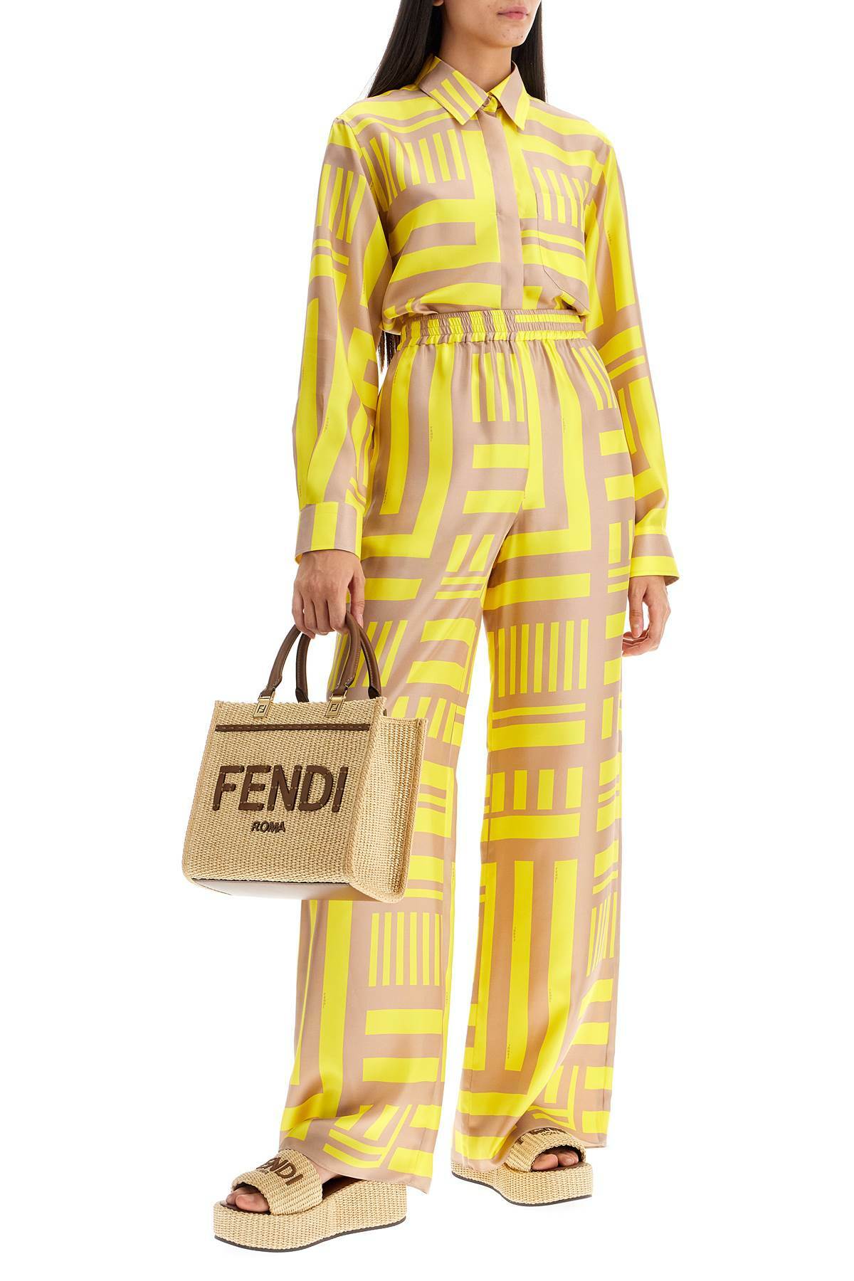 FENDI fendi labyrinth palazzo Yellow Fendi