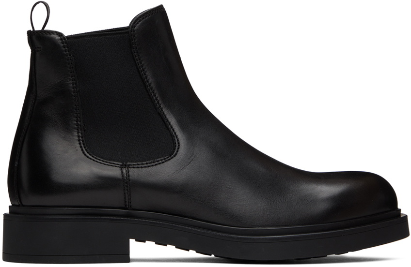 Officine Creative Black Engineer 006 Chelsea Boots Officine Creative