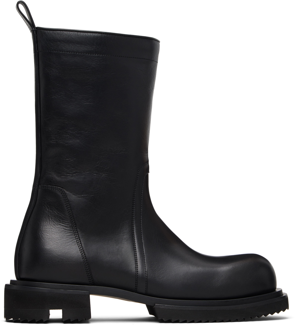Rick Owens Black Temple Creeper Gabe Boots Rick Owens