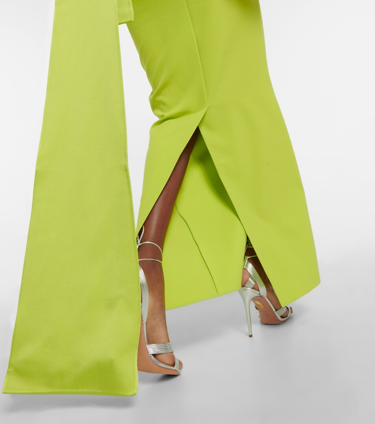 Safiyaa Kalika crêpe gown Safiyaa