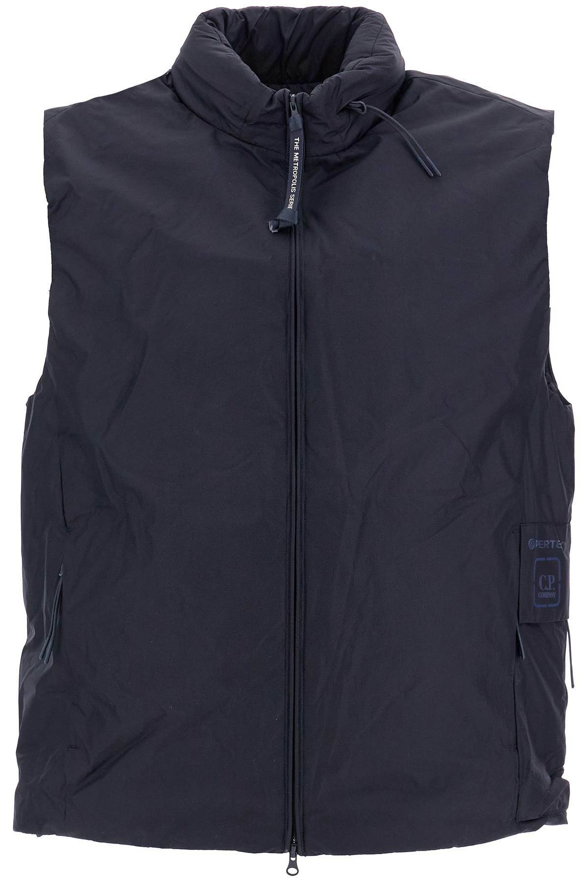 CP COMPANY quantum "foldable metropolis series vest Blue C.P. Company