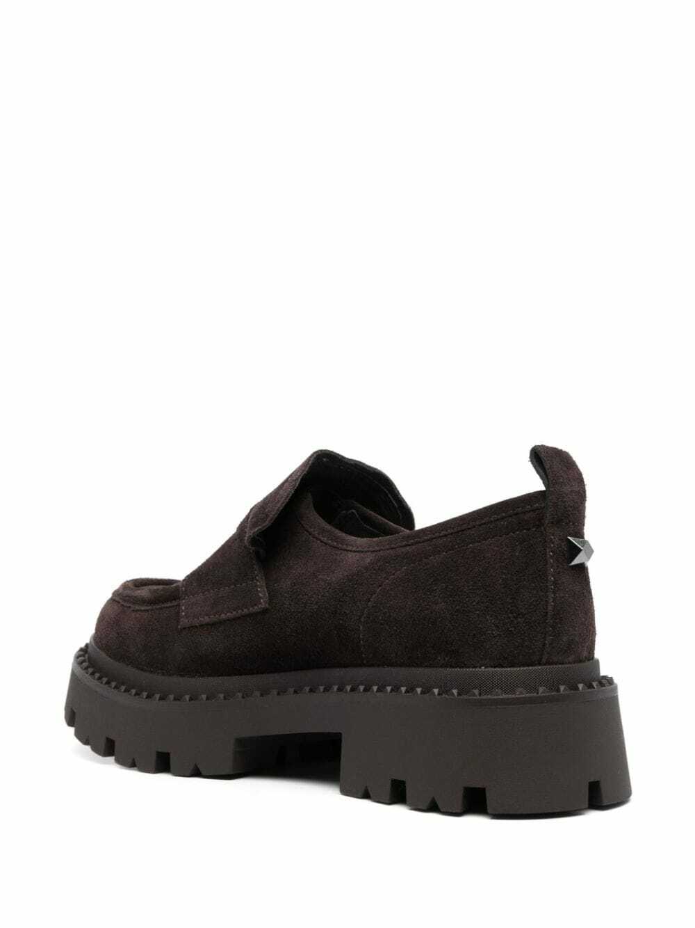 ASH - Genial Stud Suede Loafers Ashley Williams