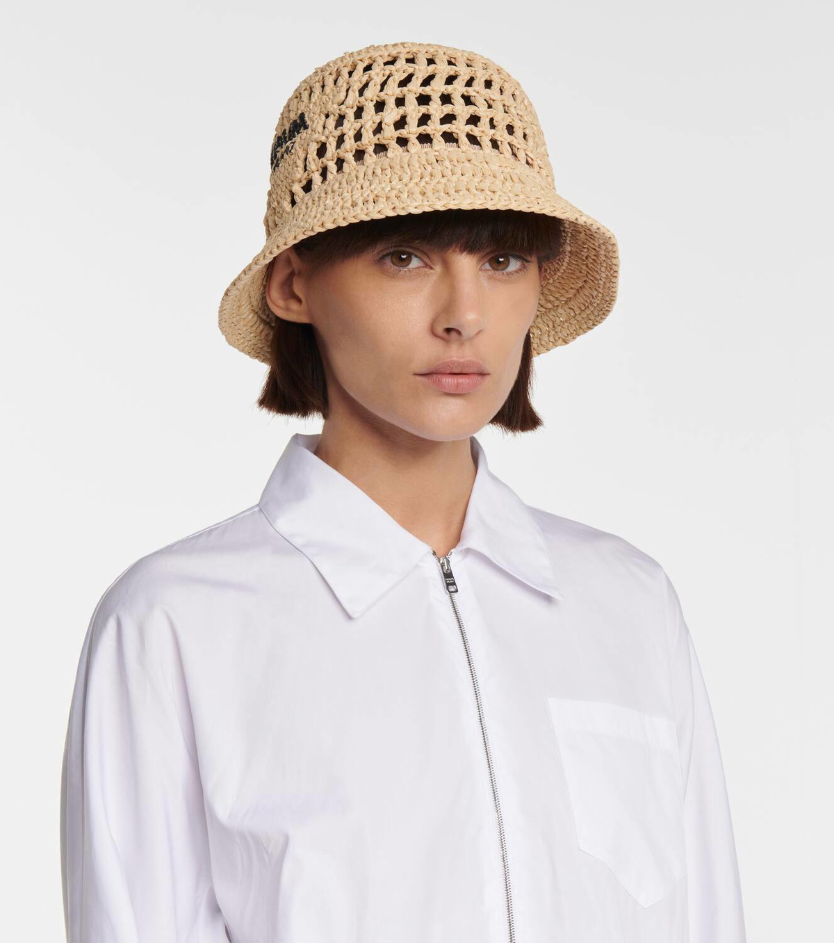 Prada Raffia bucket hat Prada