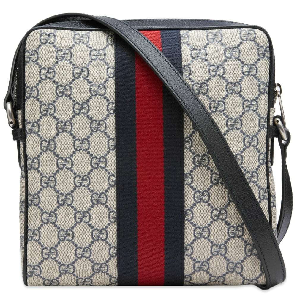 Gucci Men's Ophidia Cross Body Bag in Navy Gucci