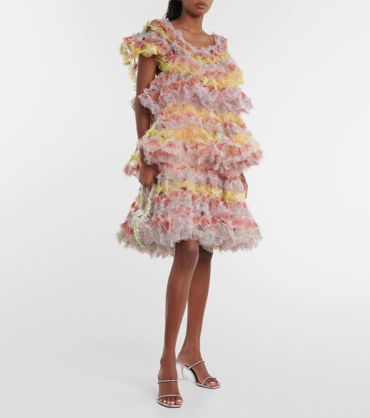 Susan Fang Tiered midi dress Susan Fang