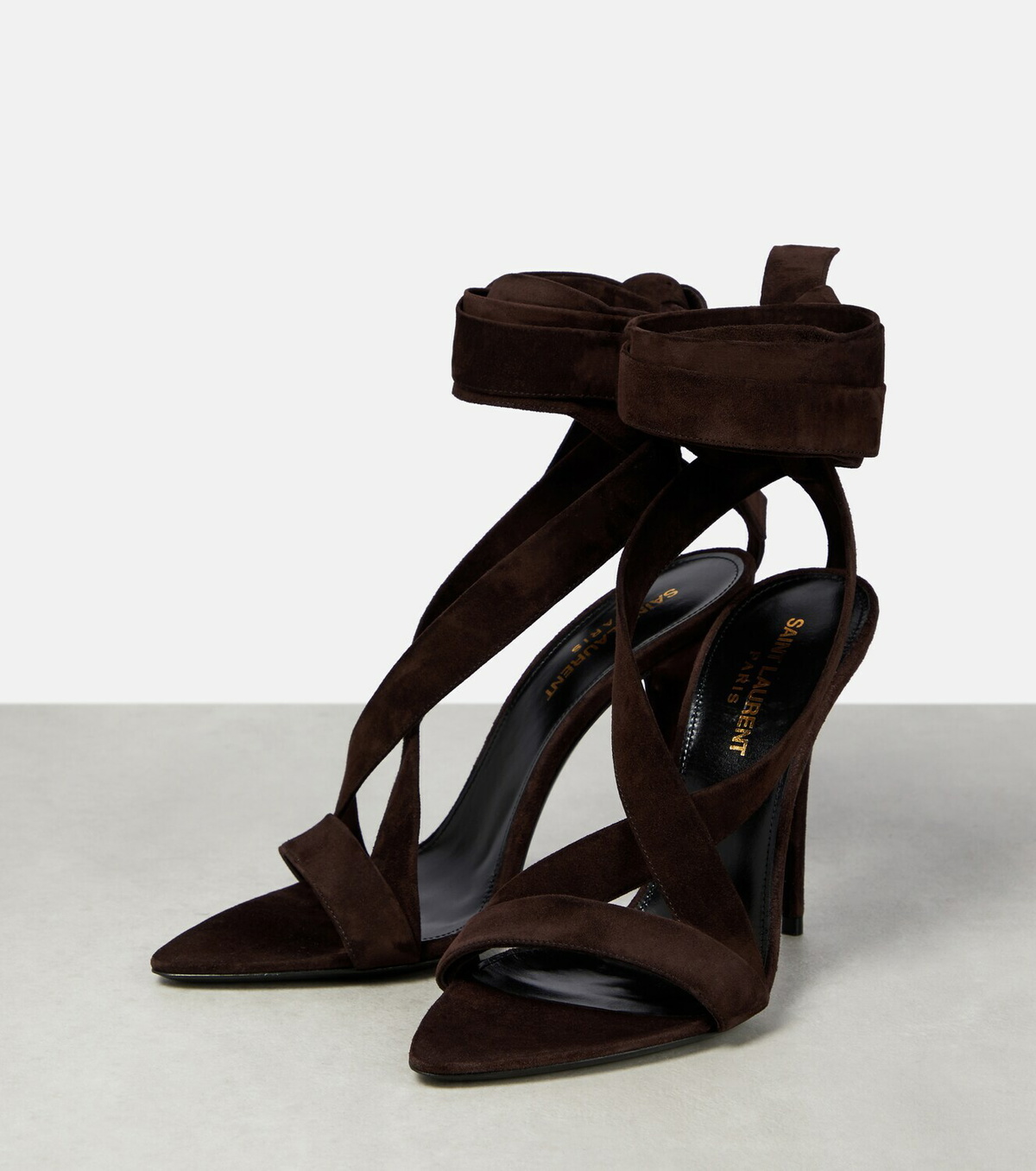 Saint Laurent - Deva 105 suede sandals Saint Laurent