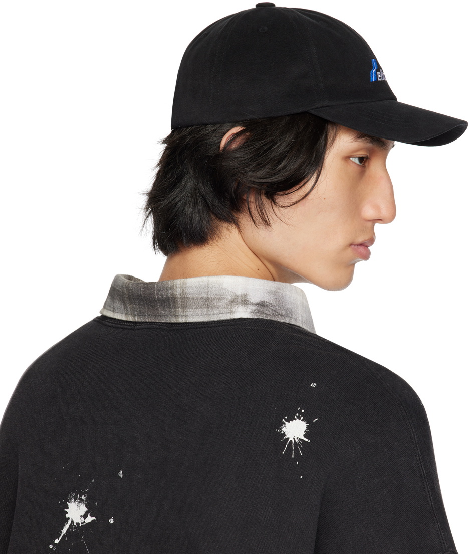 We11done Black WD Logo Cap We11done