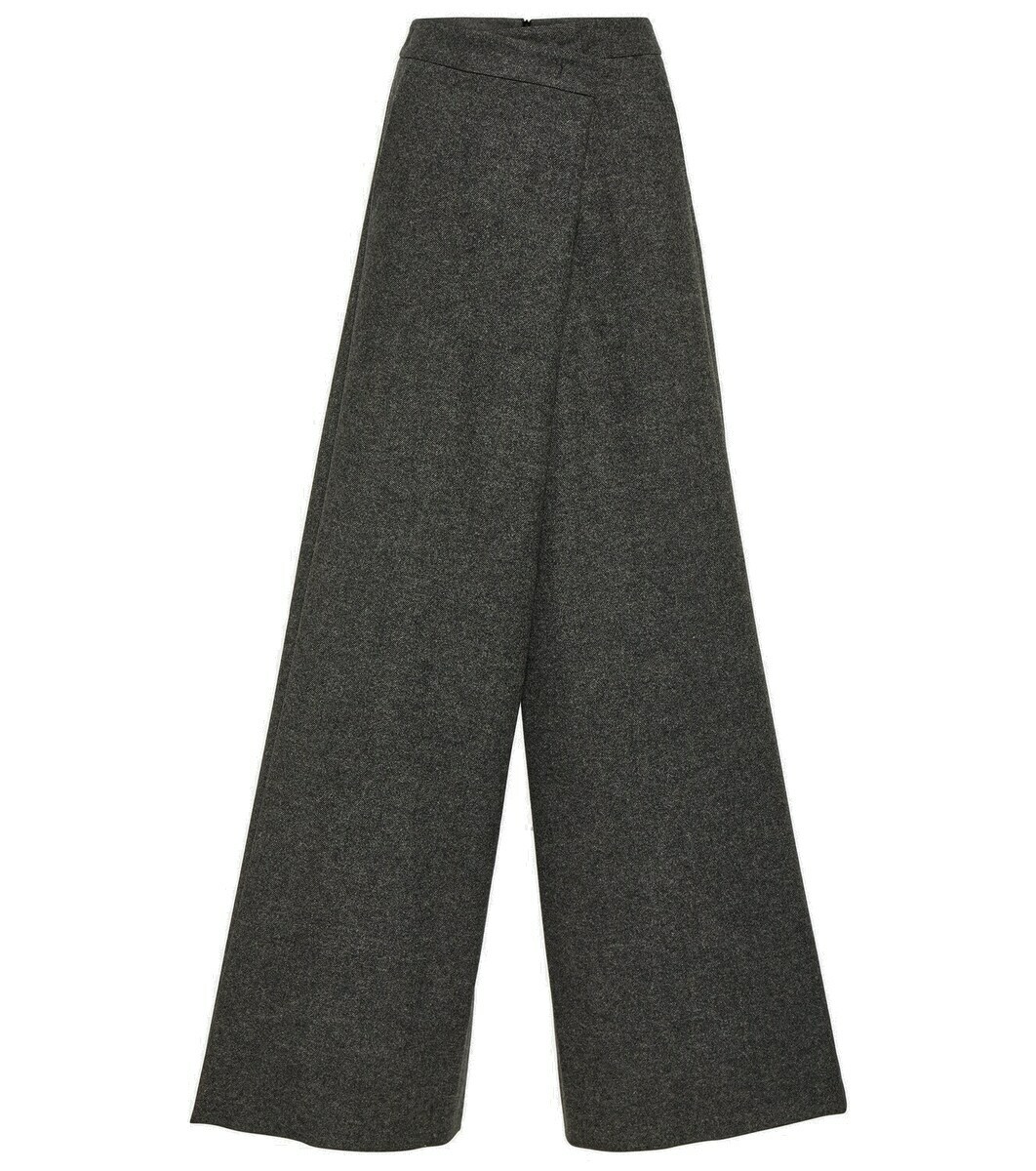 Max Mara Feltre high-rise virgin wool wide-leg pants Max Mara