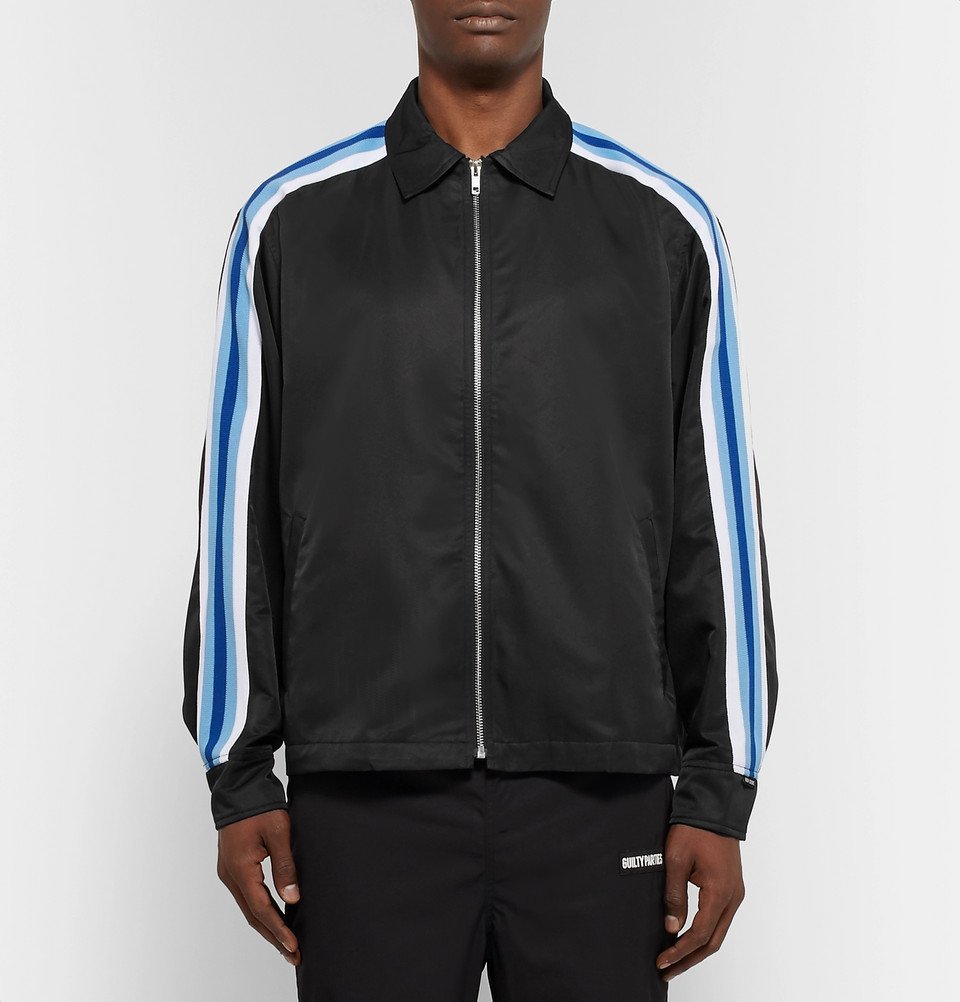 Noon Goons - Rave Waterproof Webbing-Trimmed Shell Jacket - Men - Black ...