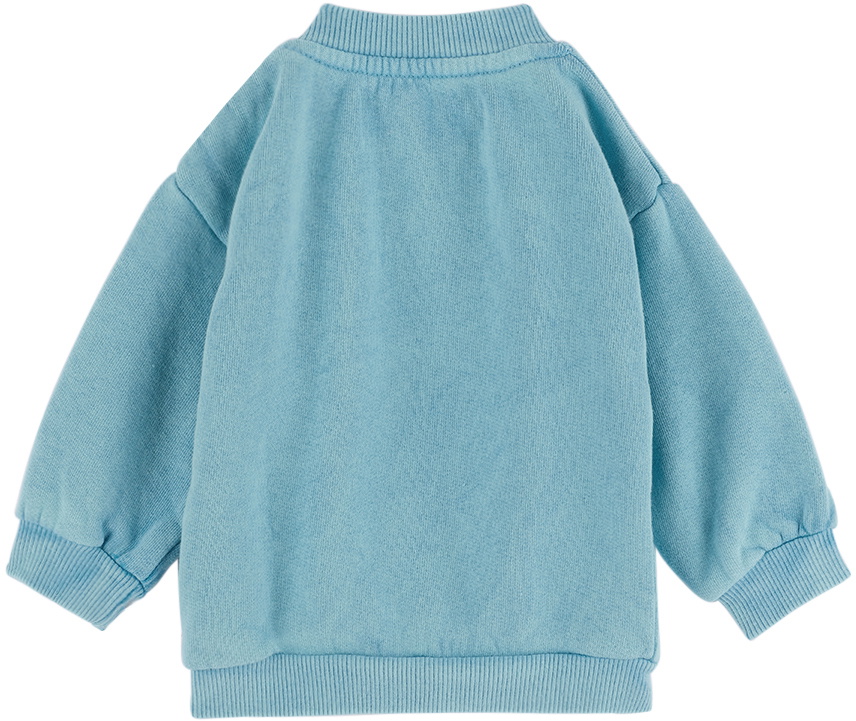Bobo Choses Baby Blue Funny Ghost Sweatshirt Bobo Choses