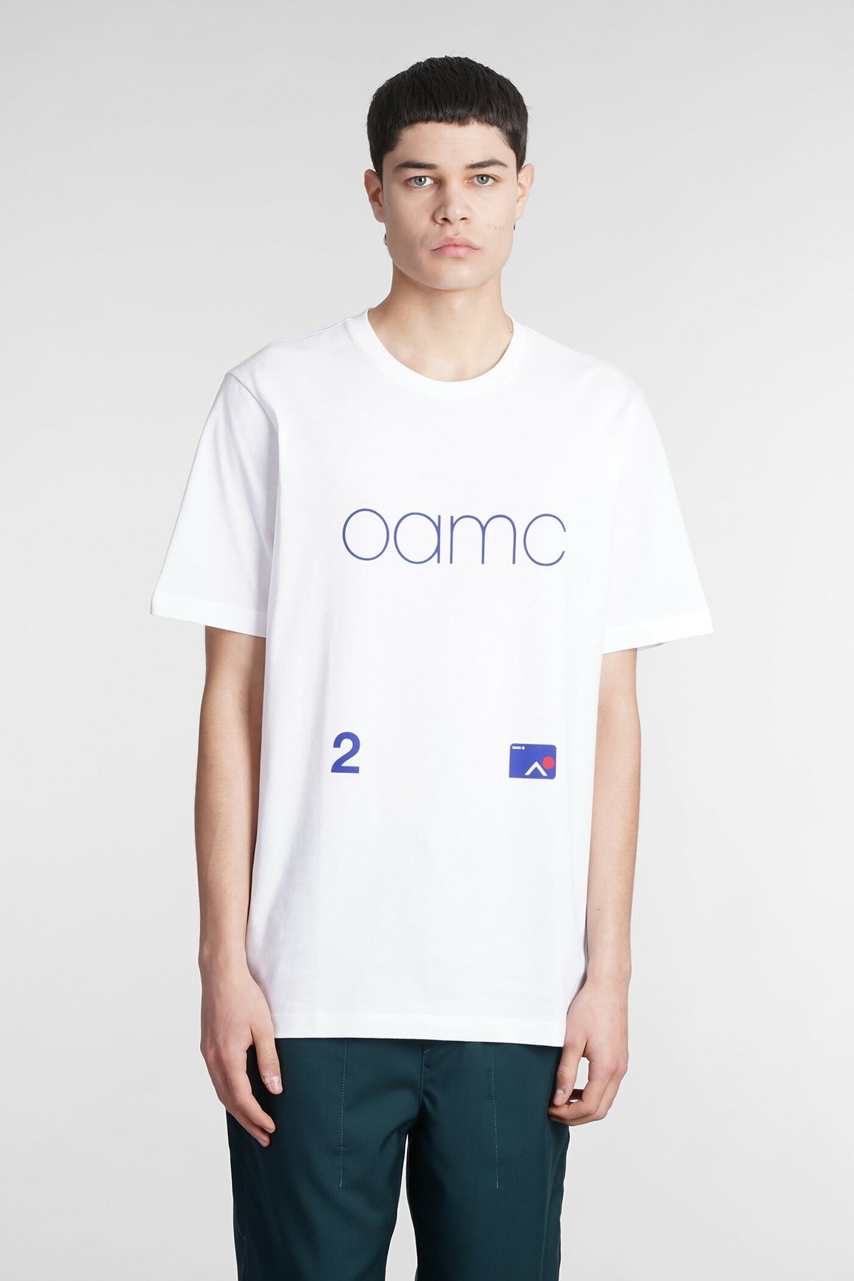 OAMC Avery T-shirt In White Cotton OAMC