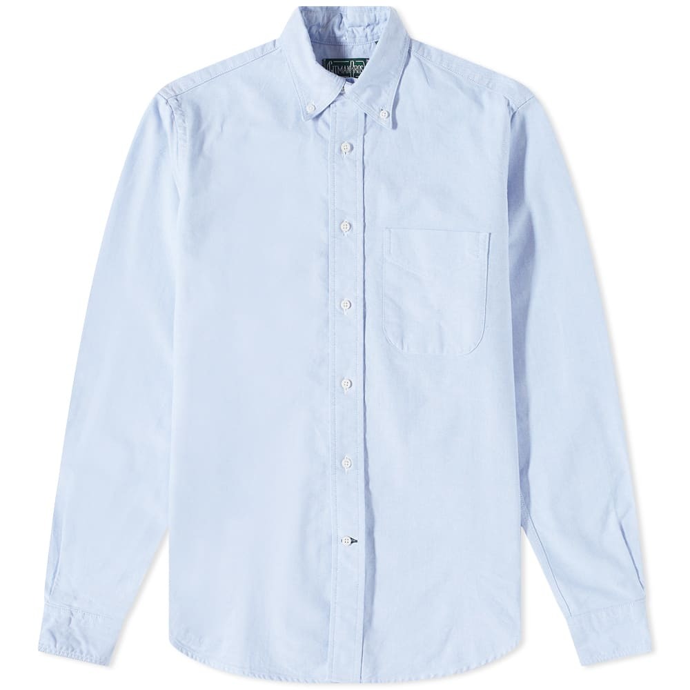 Gitman Vintage Men's Button Down Oxford Shirt in Blue Gitman Vintage Gitman Vintage Men's Button Down Oxford Shirt in Blue Gitman Vintage