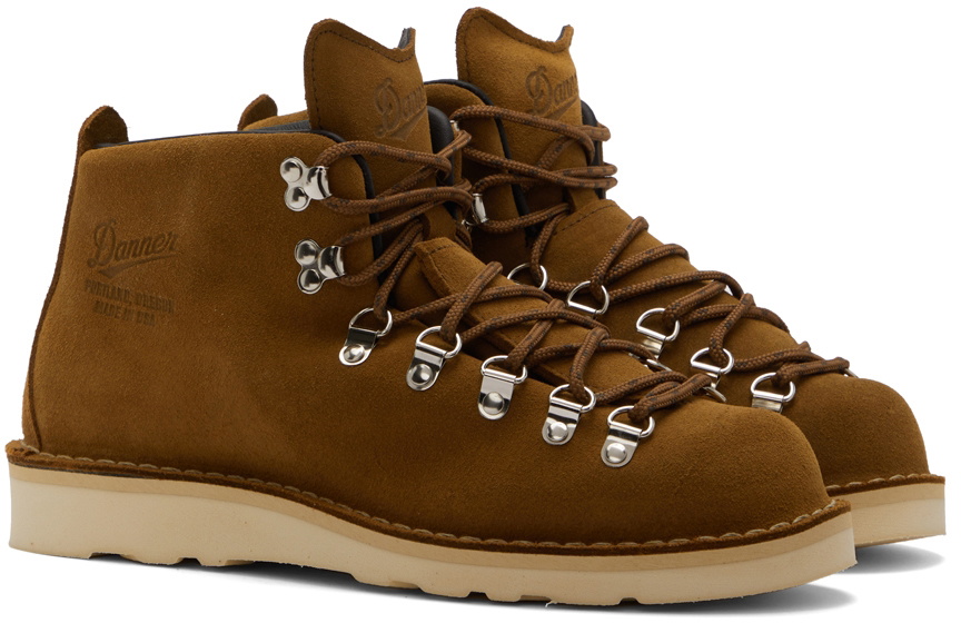 Danner Tan Suede Mountain Light Boots Danner