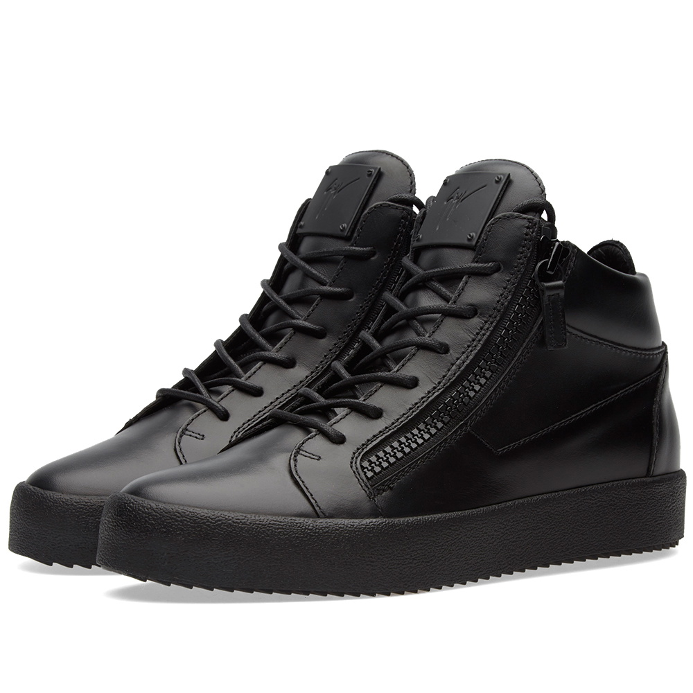 Giuseppe Zanotti Double Zip Mid Sneaker Giuseppe Zanotti