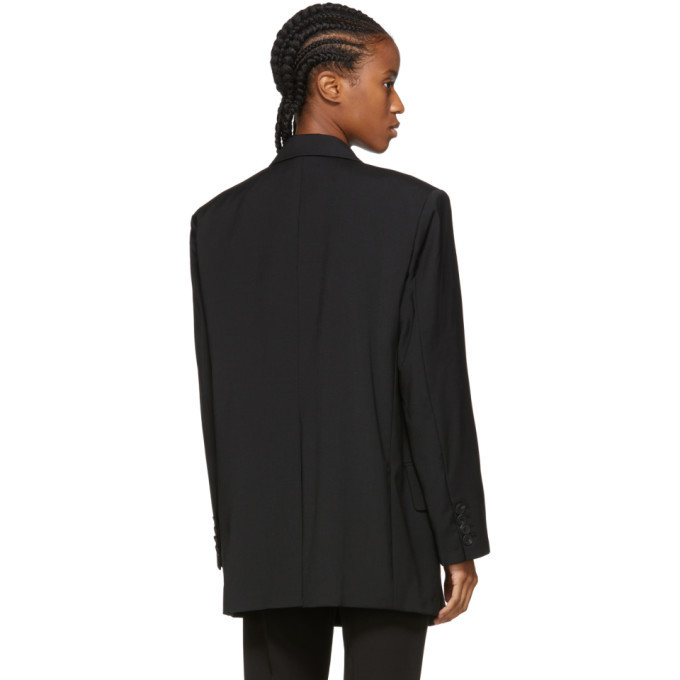 Low Classic Black Loose Fit Jacket Low Classic