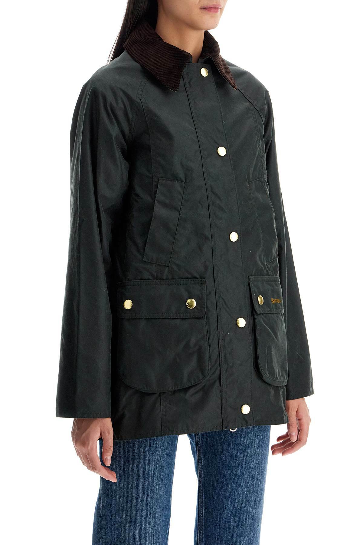 BARBOUR modern beadnell waxed Green Barbour