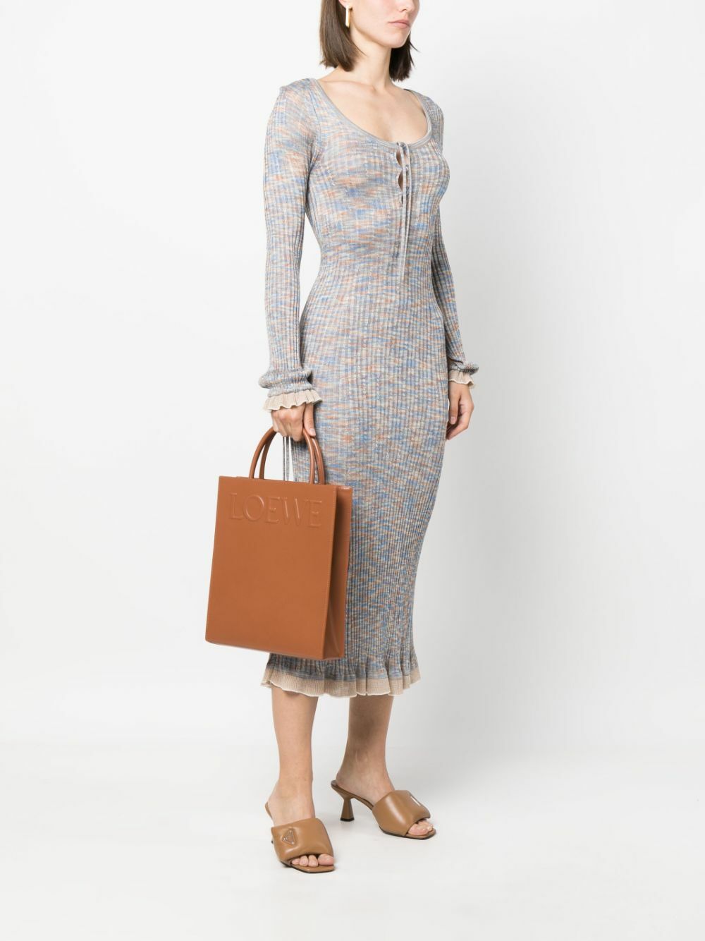 LOEWE - A4 Leather Tote Bag Loewe