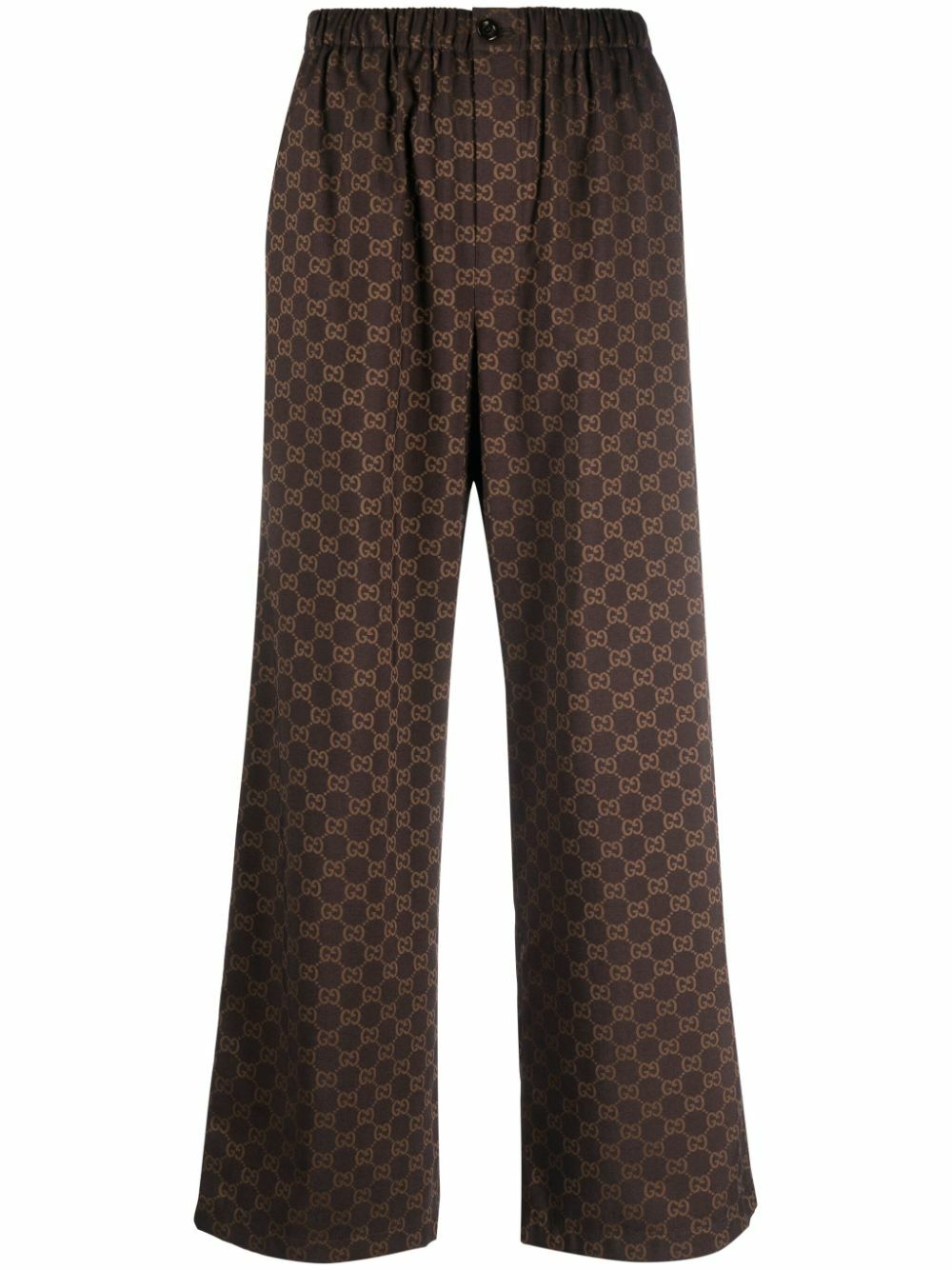 GUCCI - Gg Wide-leg Trousers Gucci