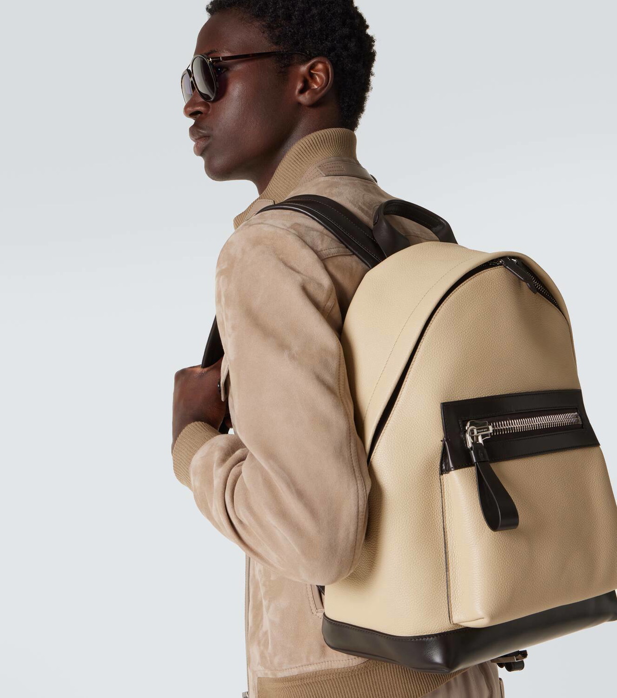 Tom Ford Buckley leather backpack TOM FORD
