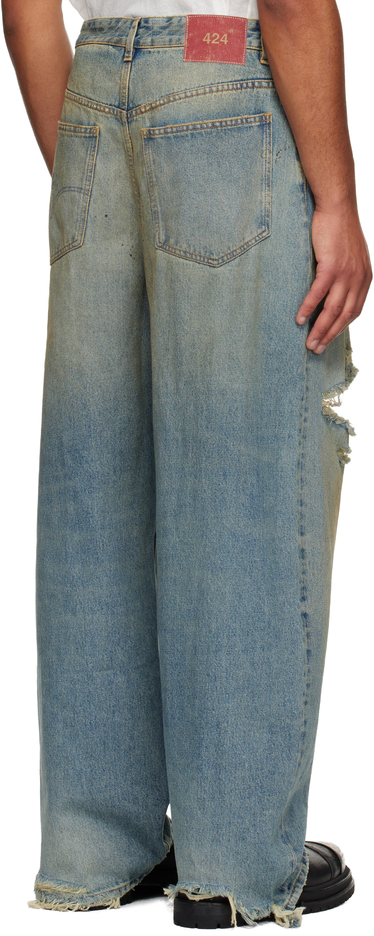 424 Blue Big Daddy Jeans 424