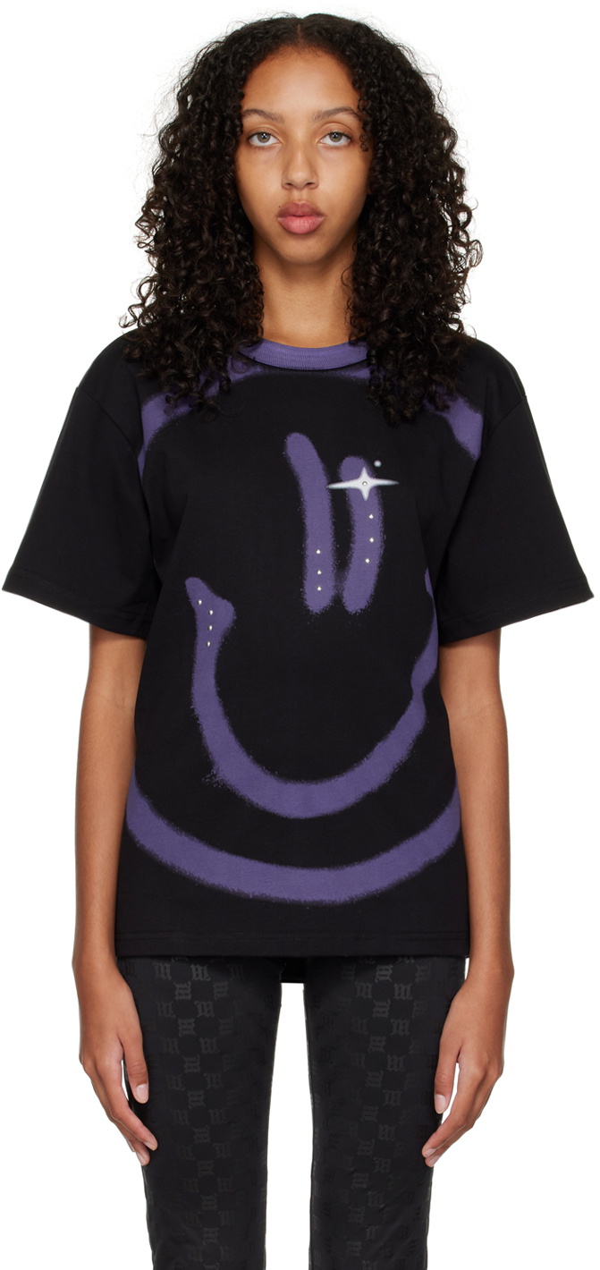 MISBHV Black Giga Smiley T-Shirt MISBHV