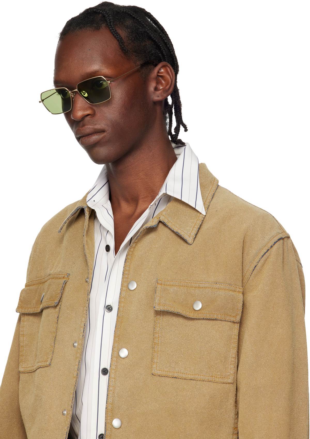 RETROSUPERFUTURE Gold Balarm Sunglasses RETROSUPERFUTURE