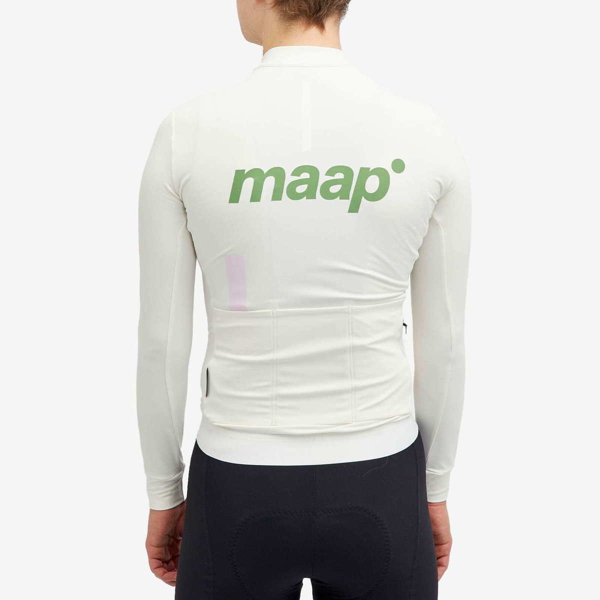 MAAP Men's Training Thermal Long Sleeve Jersey 2.0 in Chalk MAAP