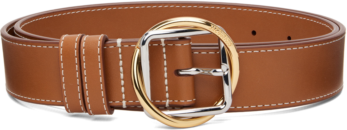 JACQUEMUS Brown 'The Salon' Belt Jacquemus