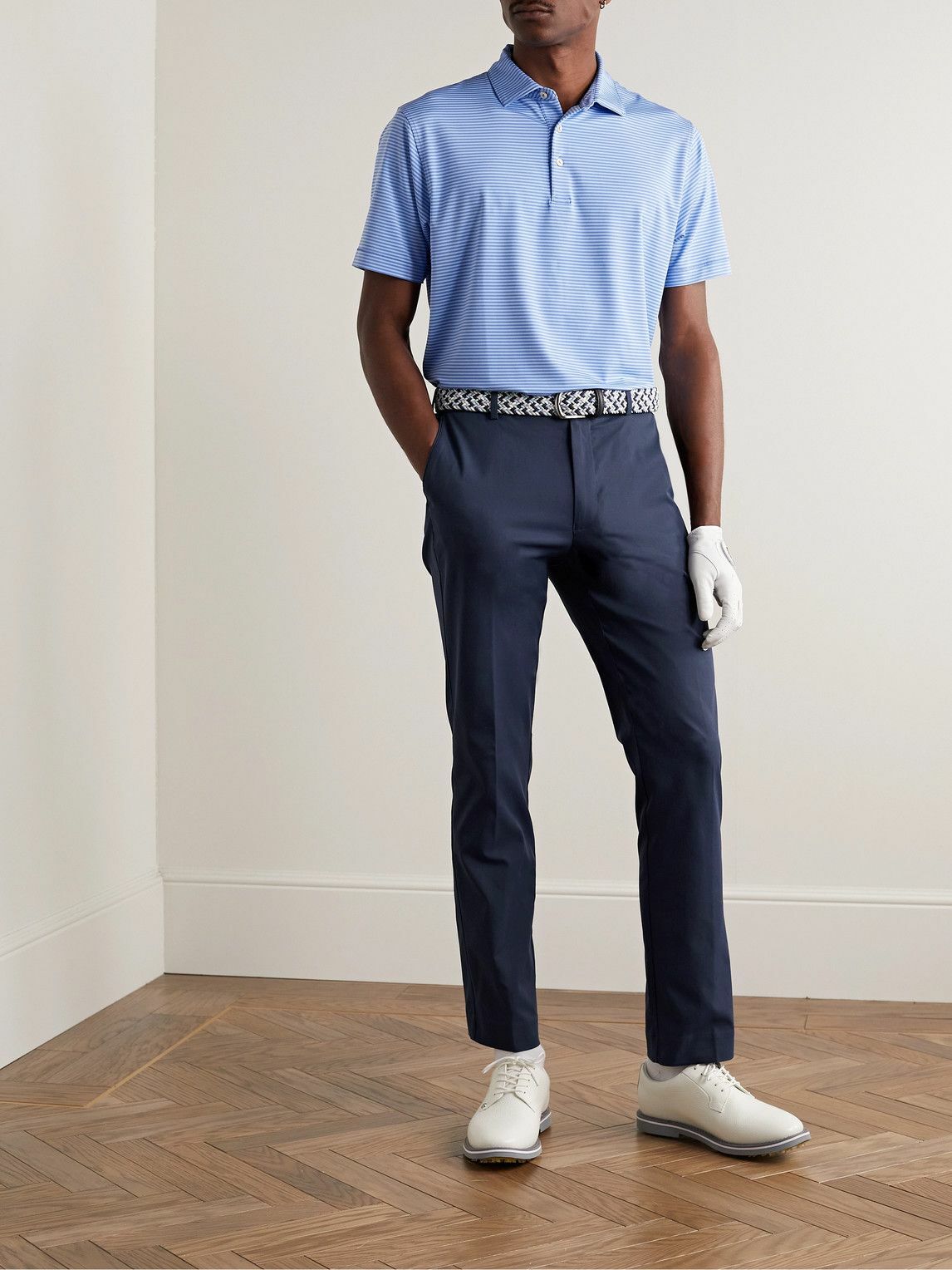 Peter Millar - Raleigh Performance Slim-Fit Straight-Leg Twill Trousers ...