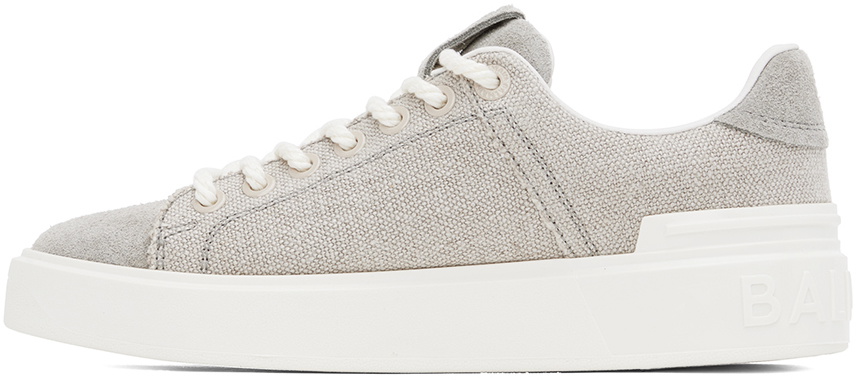 Balmain Gray B-Court Sneakers Balmain