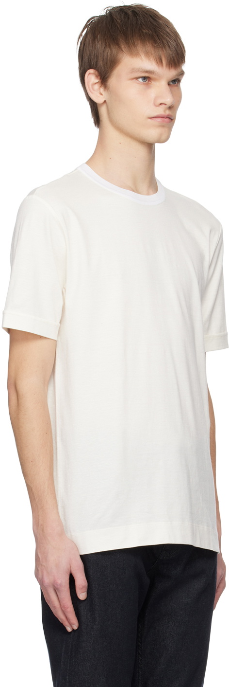 BOSS Off-White Vented T-Shirt BOSS