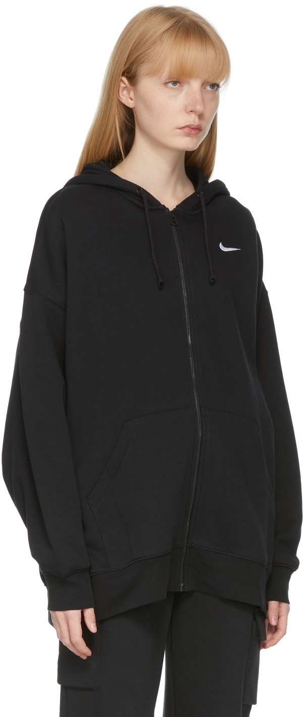 Nike Black Sportswear Essentials Zip-Up Nike