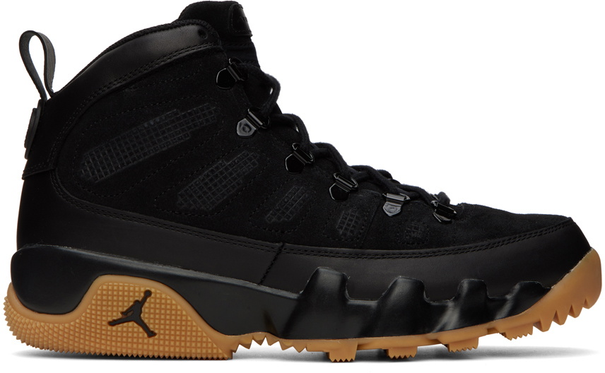 Nike Jordan Black Air Jordan 9 Retro Sneakers Nike Jordan Brand