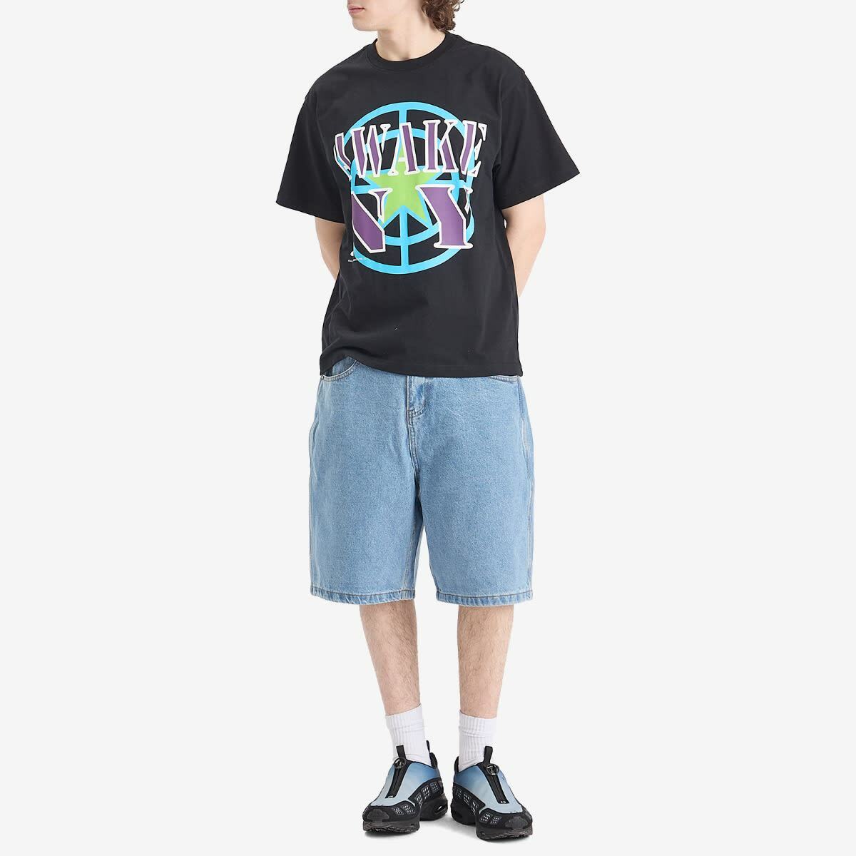 Awake NY Men's Crosshair T-Shirt in Black Awake NY