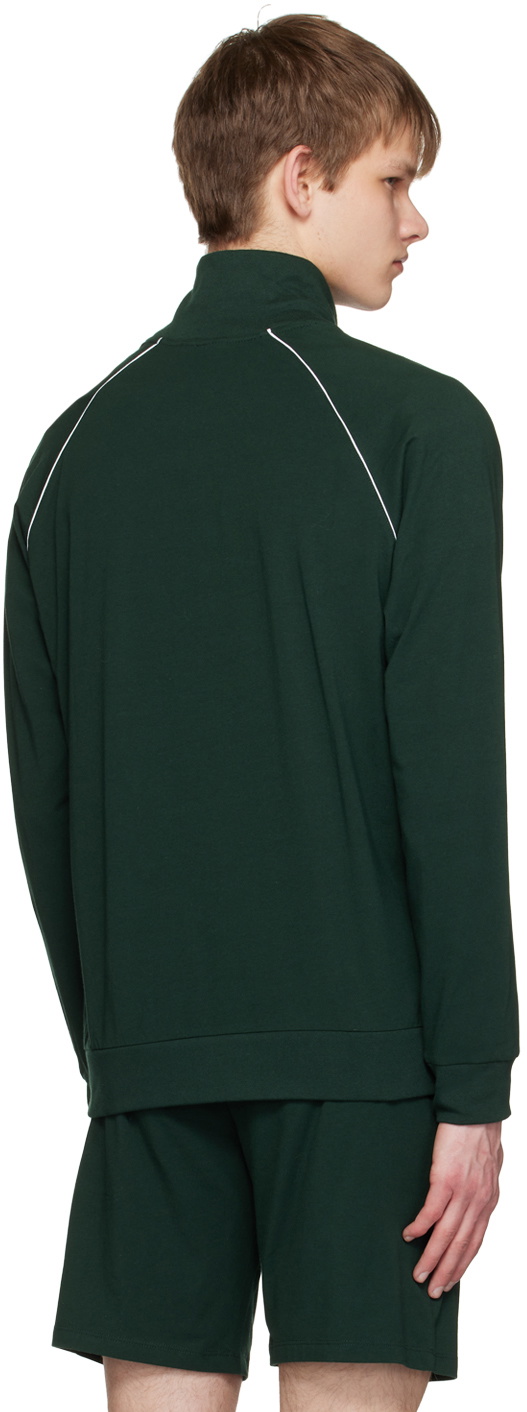 BOSS Green Embroidered Track Jacket BOSS