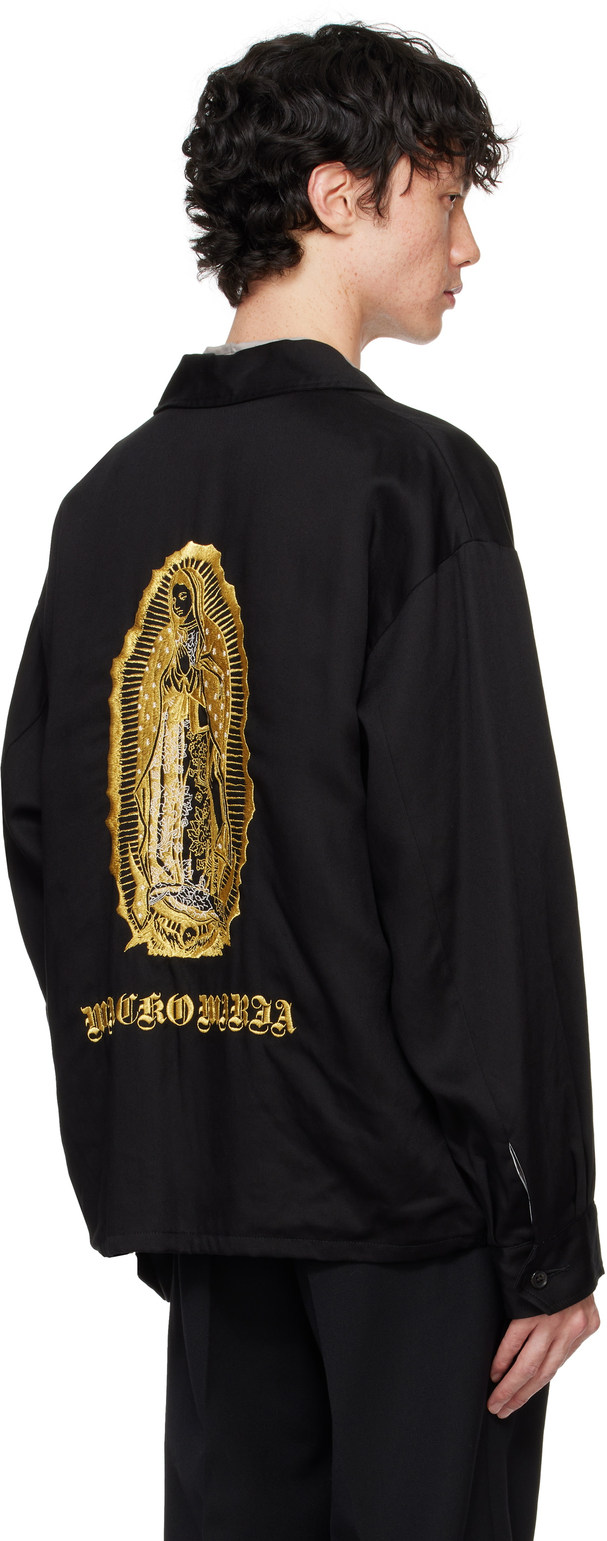 WACKO MARIA Black Vietnam Jacket Wacko Maria
