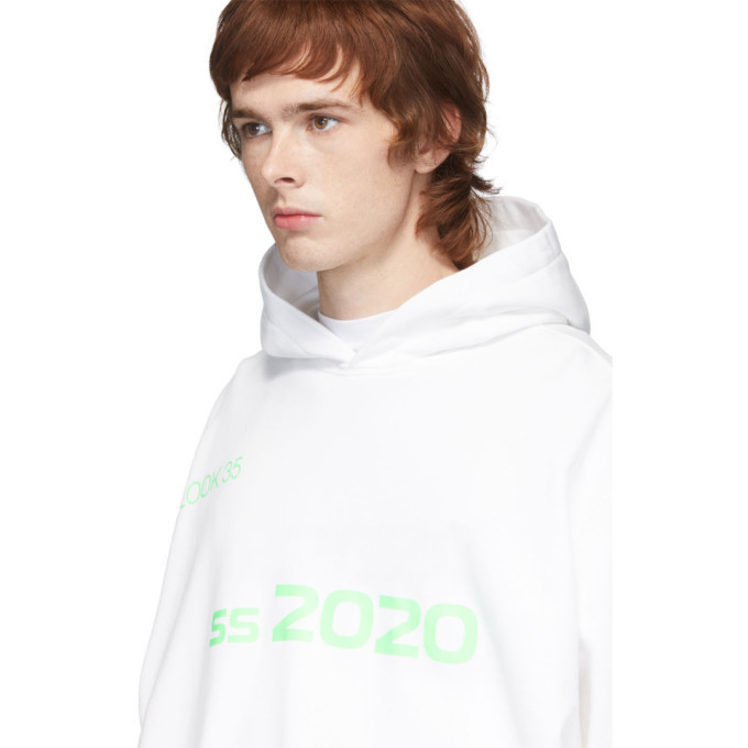 Xander Zhou White 2020 Hoodie Xander Zhou