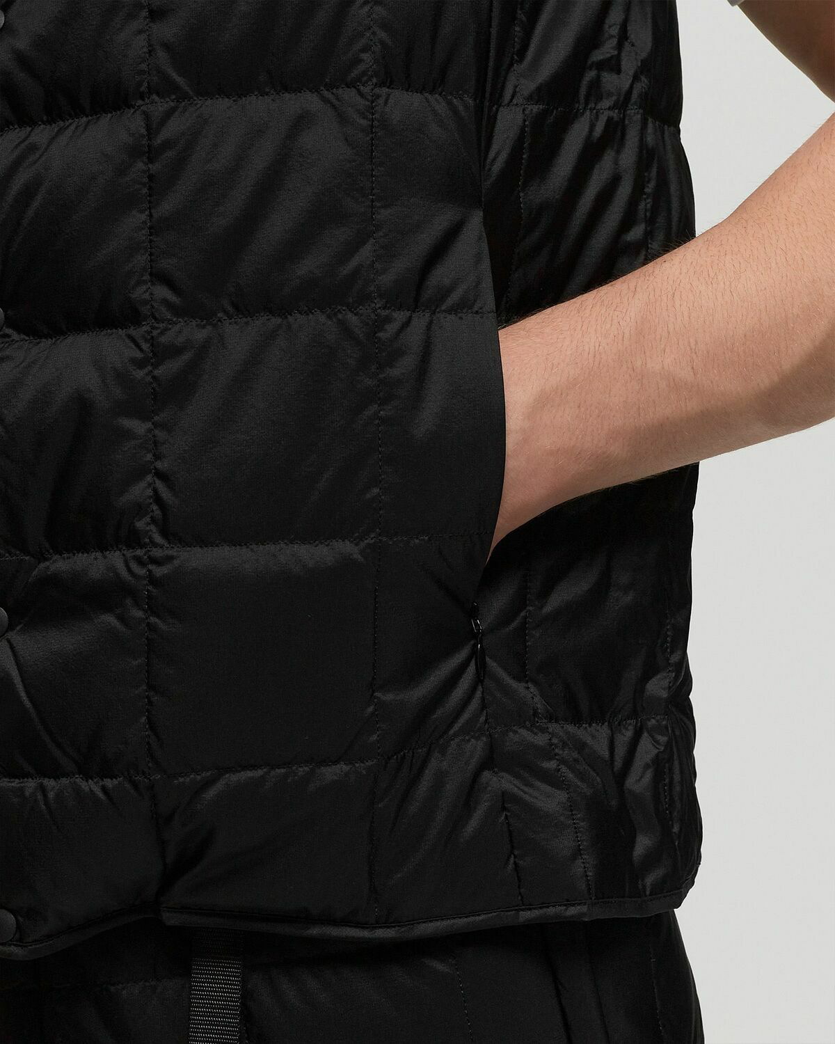Gramicci Inner Down Vest Black Vests Gramicci