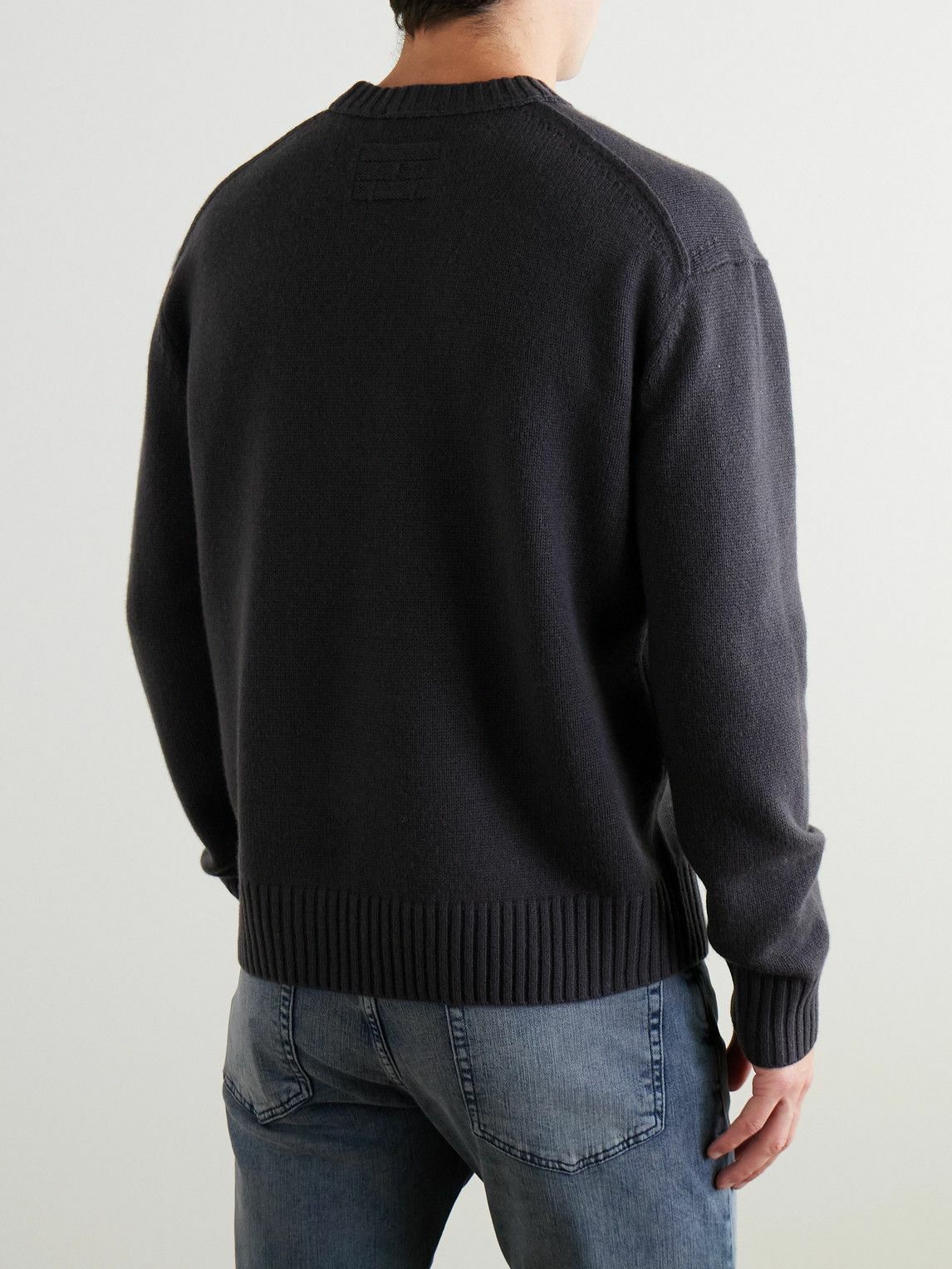 FRAME - Cashmere Sweater - Gray Frame Denim