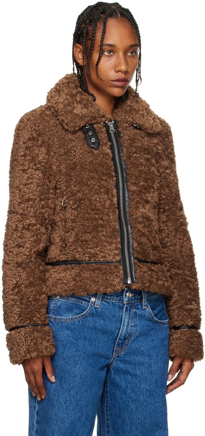 Stand Studio Brown Audrey Jacket Stand Studio