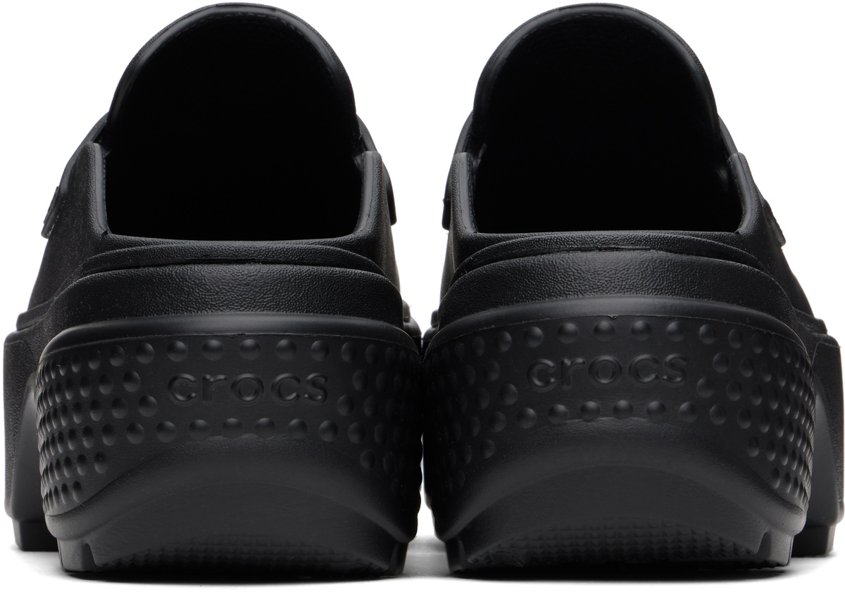 Crocs Black Stomp Loafers Crocs
