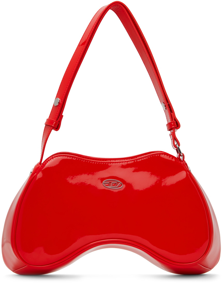 Diesel Red Play Shoulder Bag Diesel