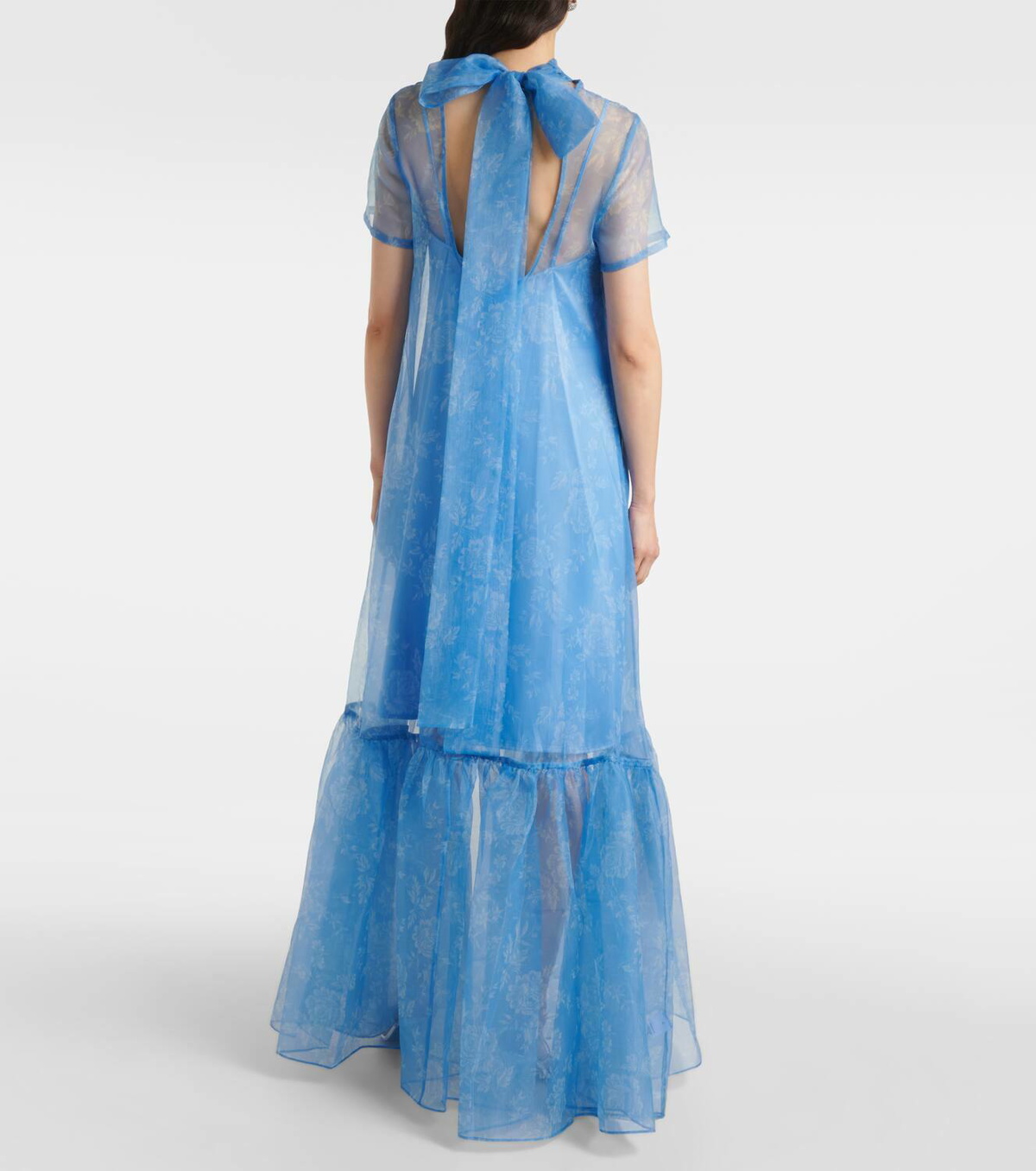 Staud Calluna floral organza maxi dress Staud