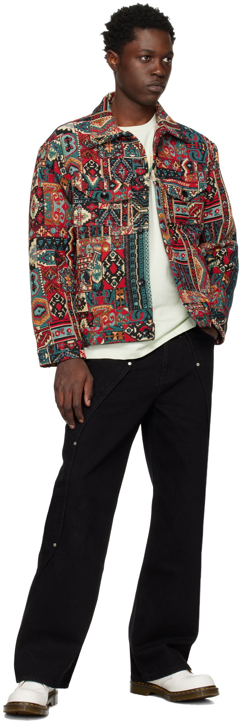 Andersson Bell Red Jacquard Jacket Andersson Bell