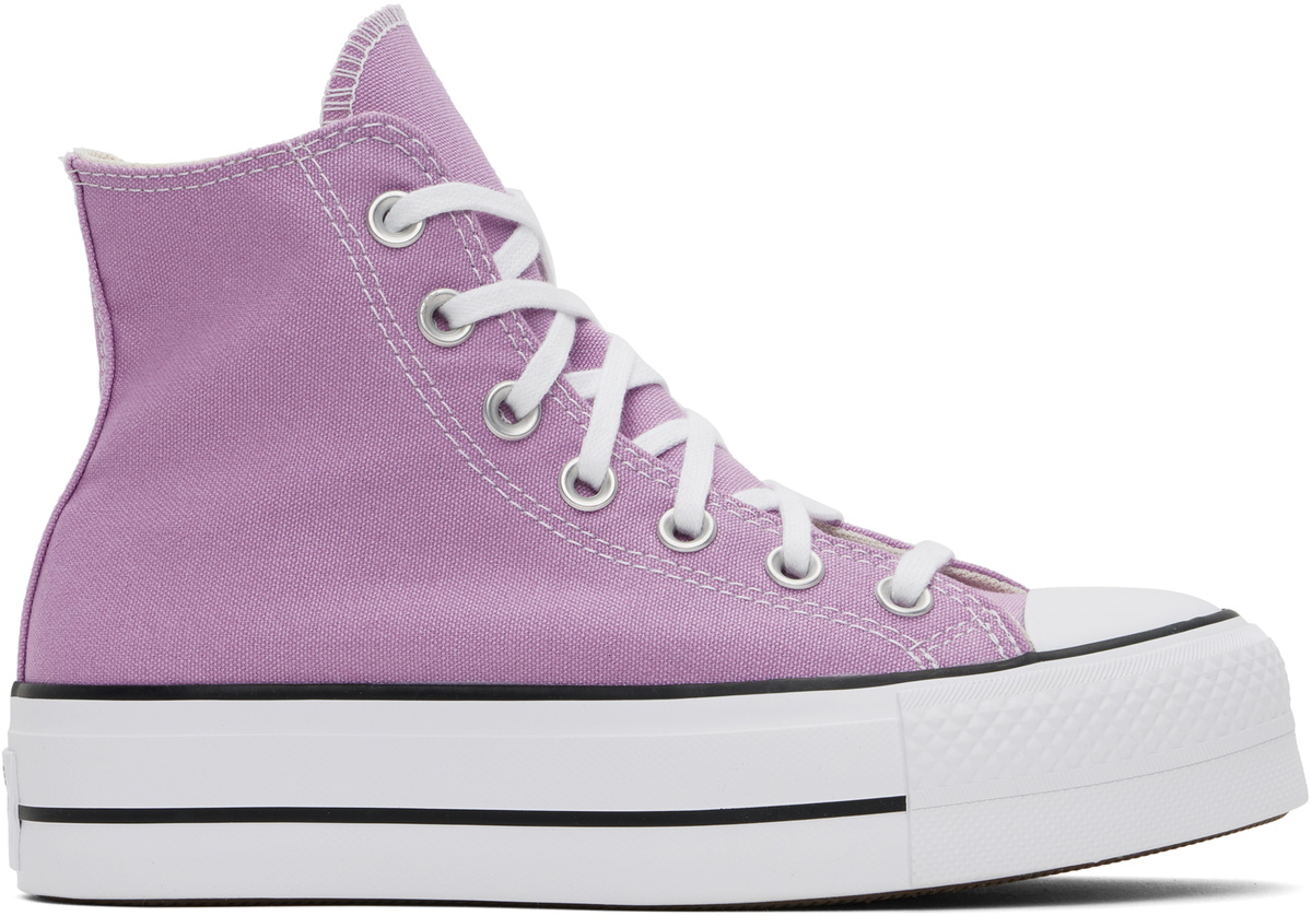Converse Purple Chuck Taylor All Star Lift Platform High Top Sneakers ...