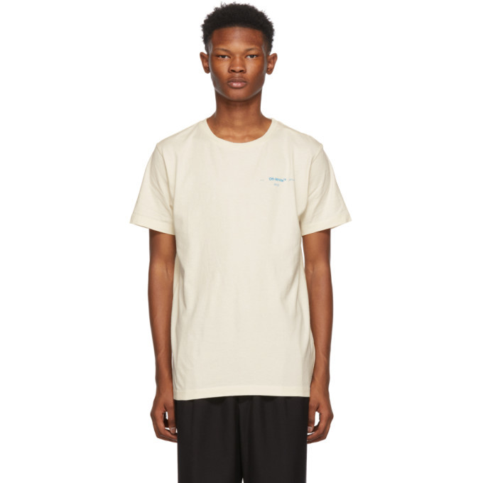 Off-White White Gradient T-Shirt Off-White